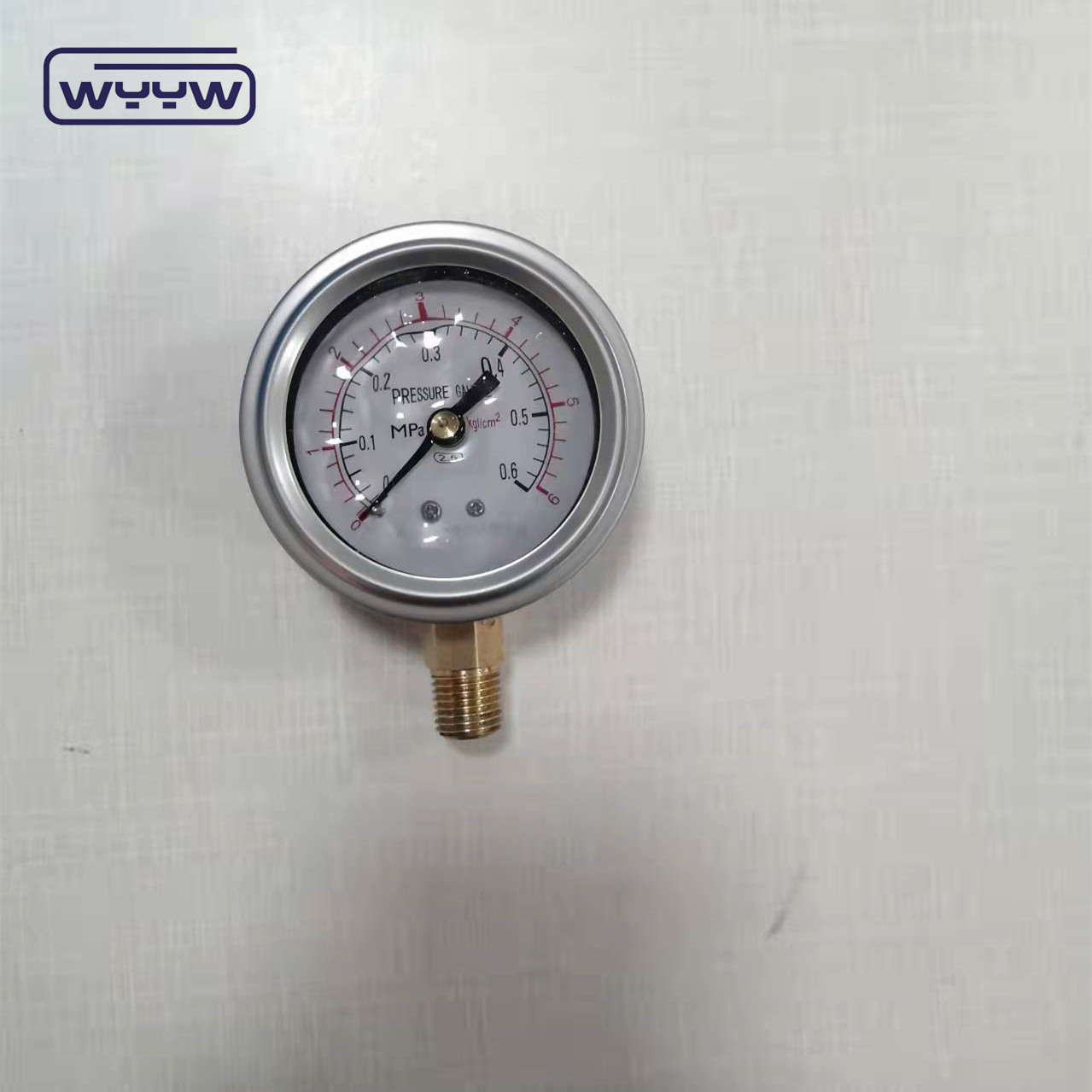 oem cho miễn phí công nghiệp áp suất manometer penumatic 1/4 "G kết nối ...